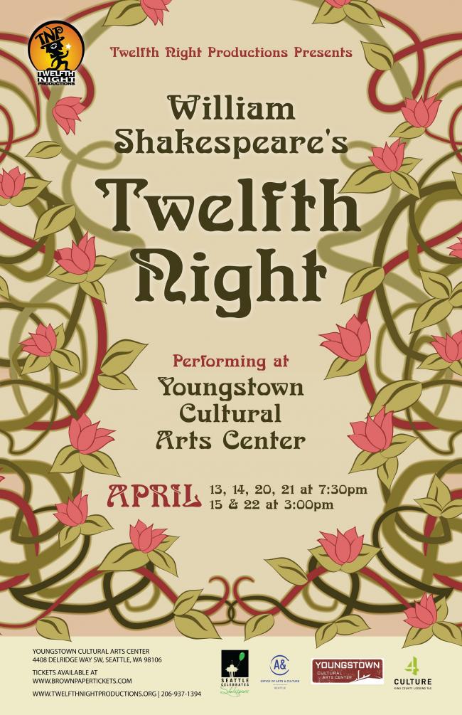 Twelfth Night Productions Celebrates Shakespeare with Twelfth Night ...